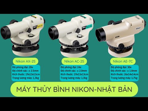 Máy Thủy Bình | Máy Thủy Bình Nikon | Nikon AC-2S | Nikon AX-2S | Nikon AE-7C