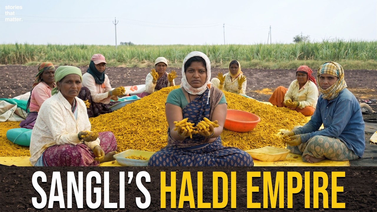 Inside India’s Massive Haldi Capital | Sangli Turmeric
