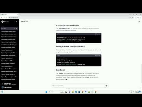 python random library import