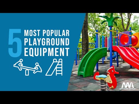 What is the most popular playground equipment?