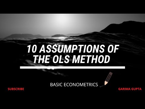 10 Assumptions of the OLS Method