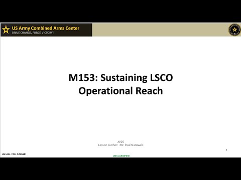 AY25 M153 Sustaining LSCO
