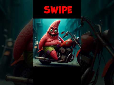 π§ SpongeBob Heroes on Motorcycle EDIT #spongebob #patrick #spongebobmemes #funny #shorts