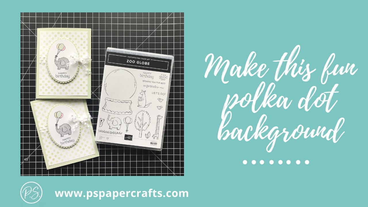 Make a Fun Polka Dot Background using Decorative Masks