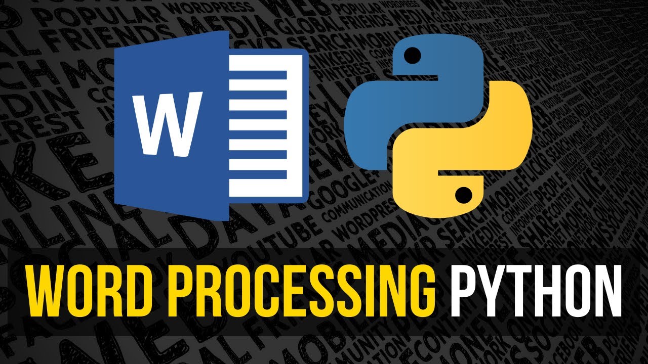 Word File Processing in Python