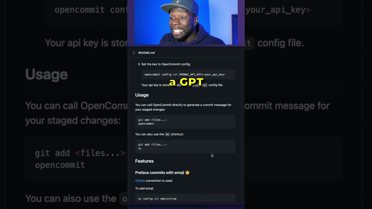 How to use chatGPT to write git commit messages