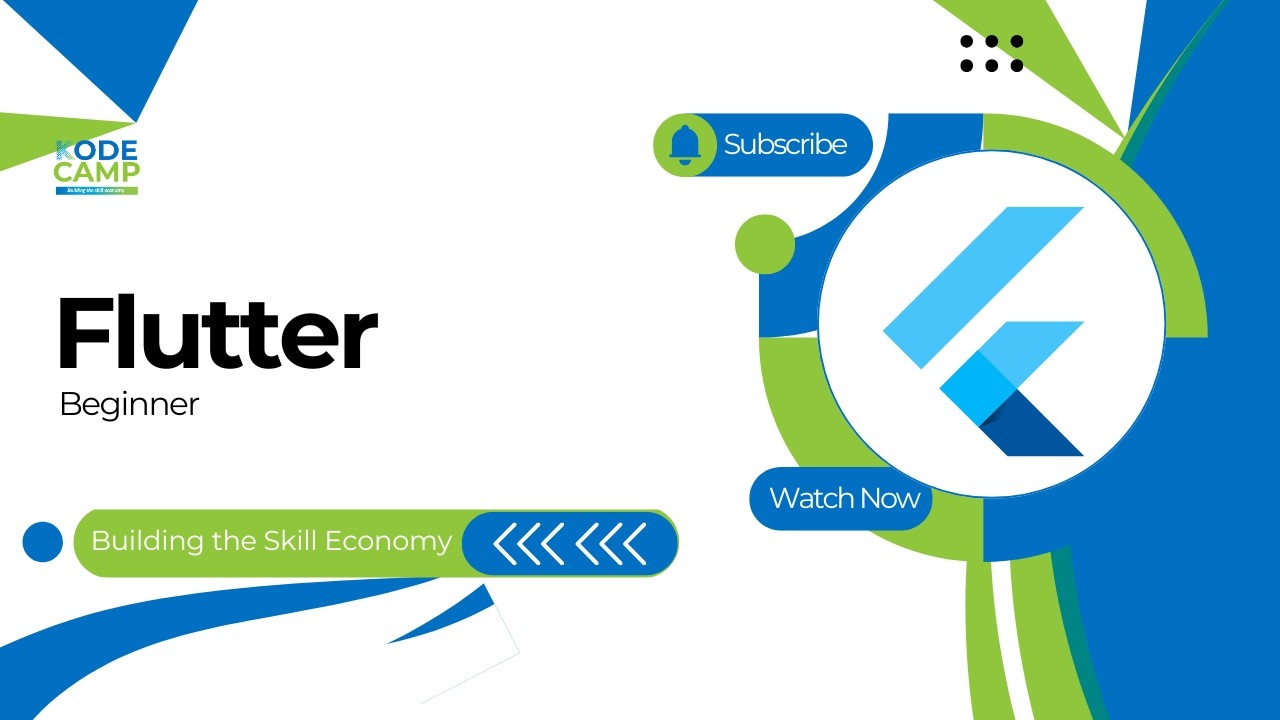 KodeCamp 6.0 Beginner Flutter Class 6 - Objects and Classes (Object Oriented Programming) 2