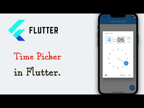 Flutter: Time Picker