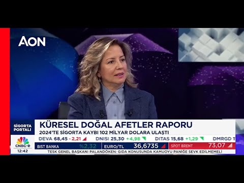 CNBC-e Sigorta Portalı_Aon Türkiye Eş-CEO'su Selda Oknas Tanbay_11.11.2024