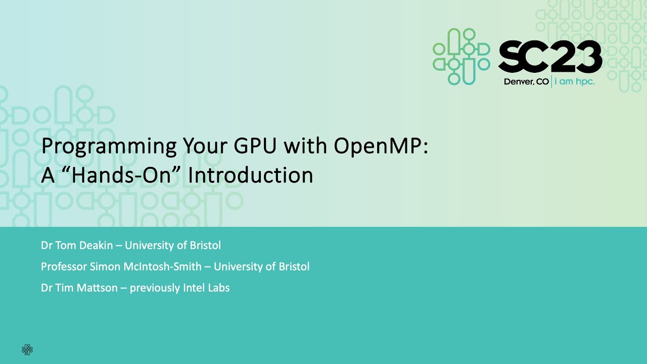 Programming Your GPU with OpenMP: A 