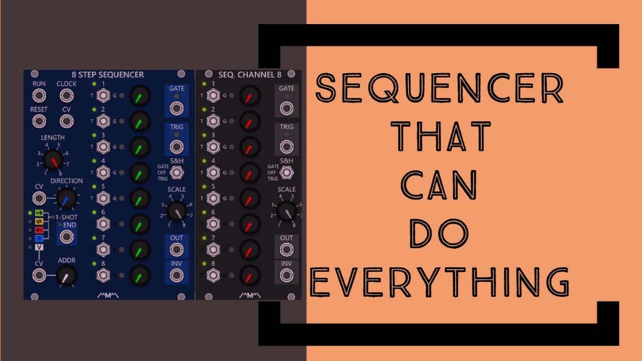 New 8 Step Sequencer from Count Modula for VCV Rack