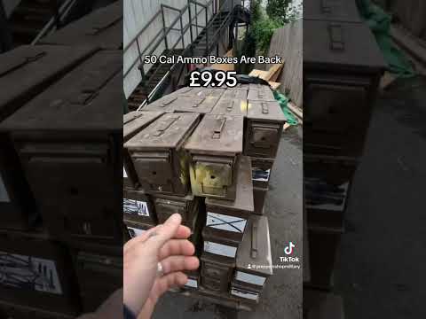 50 Cal Ammo Boxes Are Back !