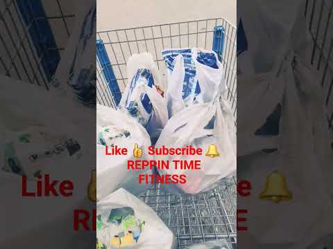Reppin time fitness Grocery Shopping Haul