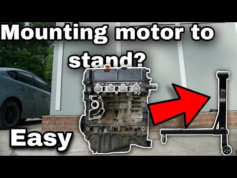 Mounting k series motor on engine stand