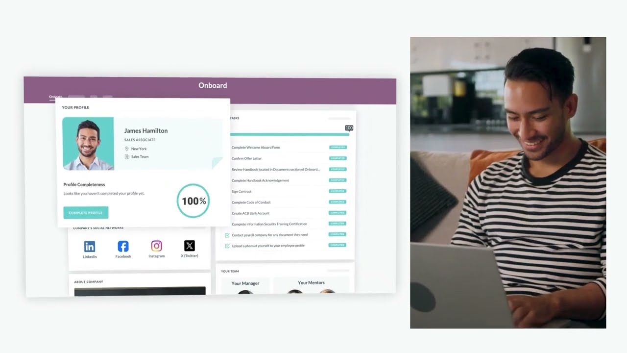 Onboard by HR Cloud