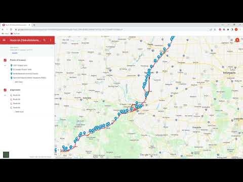 Historic Route 66 - Points of Interest Map - FREE DOWNLOAD !!