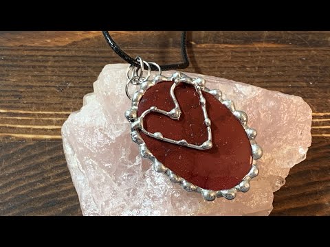 Beginners Soft Solder Pendant - “Sheila” ❤️