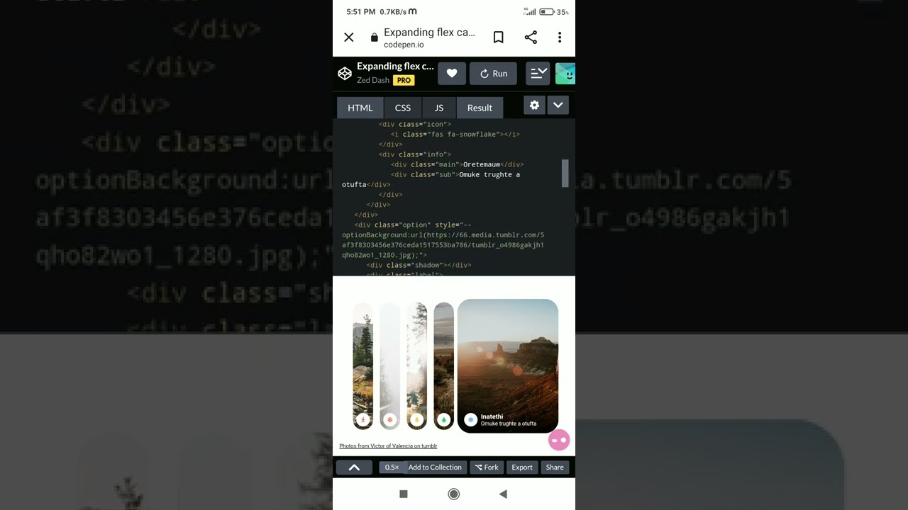 Expending flex card css animation codepen #codepencodes