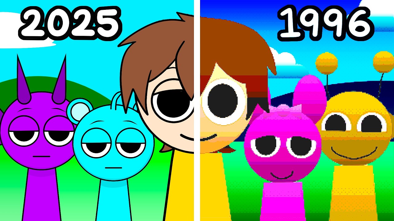 THE FIRST VERSION OF SPRUNKI…