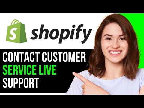 How To Contact Shopify Customer Service & Live Support! | BEST NEW METHOD 2025