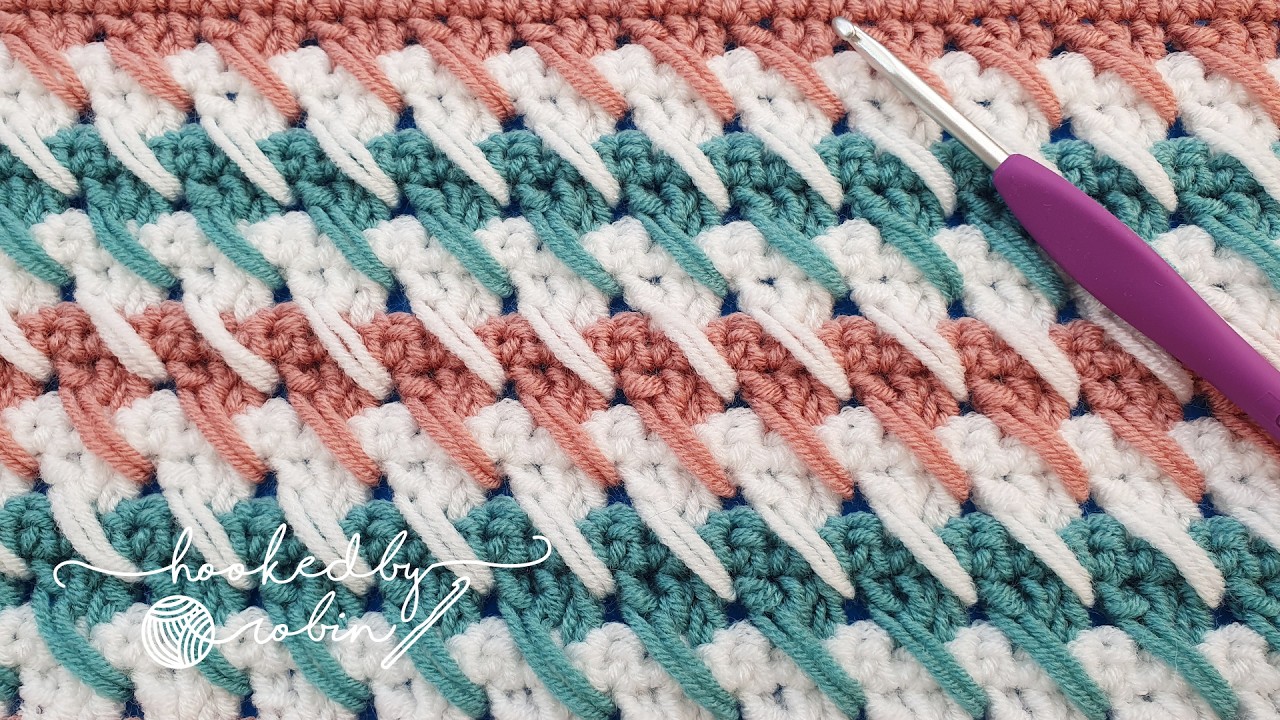 Crochet the Spiked Cross Stitch! 🧶