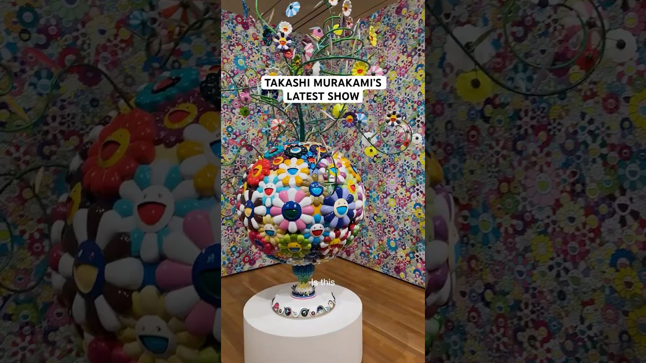 Takashi Murakami debuted his latest exhibition, Takashi Murakami: Stepping on the Nail of a Rainbow.
