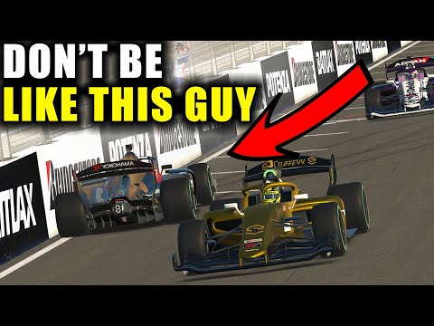 HOW TO START THE SUPER FORMULA CAR IN iRACING