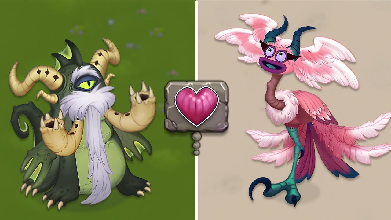 Epic G'Joob & Epic Yawstrich - All Animations & Breeding (My Singing Monsters)