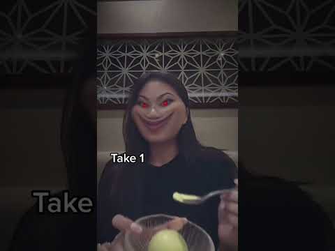 Trying to eat without triggering the filter 😰#filter #challenge #trending #viral #effects