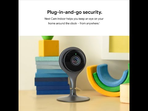 Google Nest Cam Indoor - 1st Generation - Wired Indoor Camera