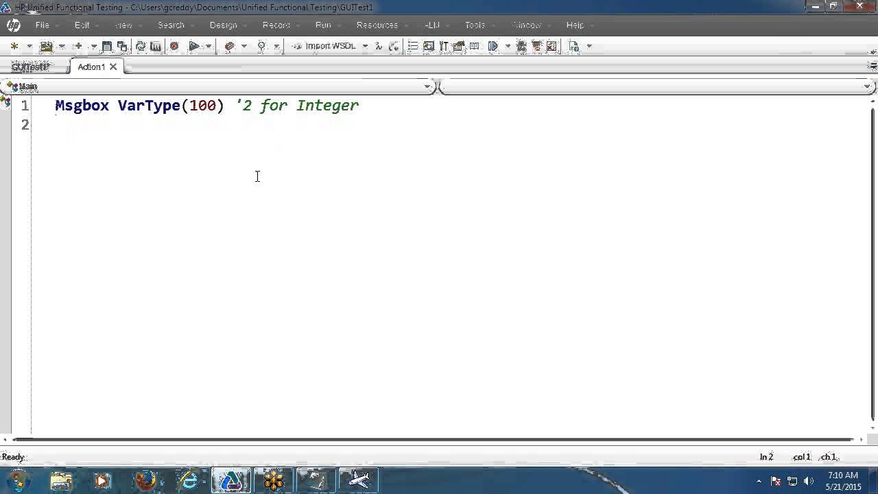 VBScript Tutorial 2