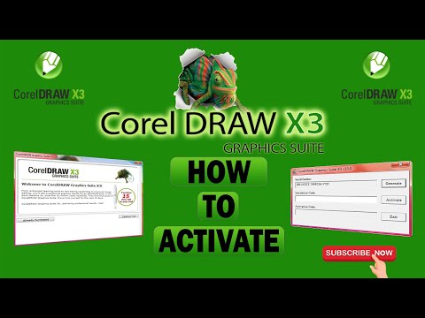 Corel DRAW X3 Activation