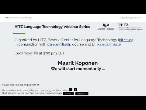 Machine translation as a tool for multilingual information:different users & use scenarios-M Koponen