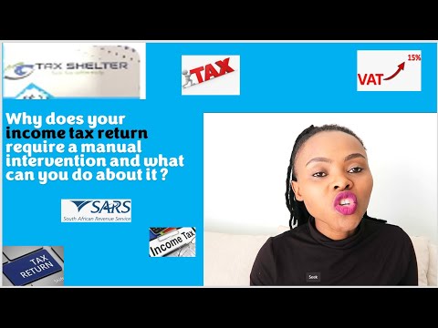 Why does your return require a manual intervention and what can you do about it