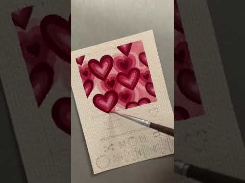 Spotify playlist painting ❤️ | painting tutorial | watercolor painting #shorts #fypシ