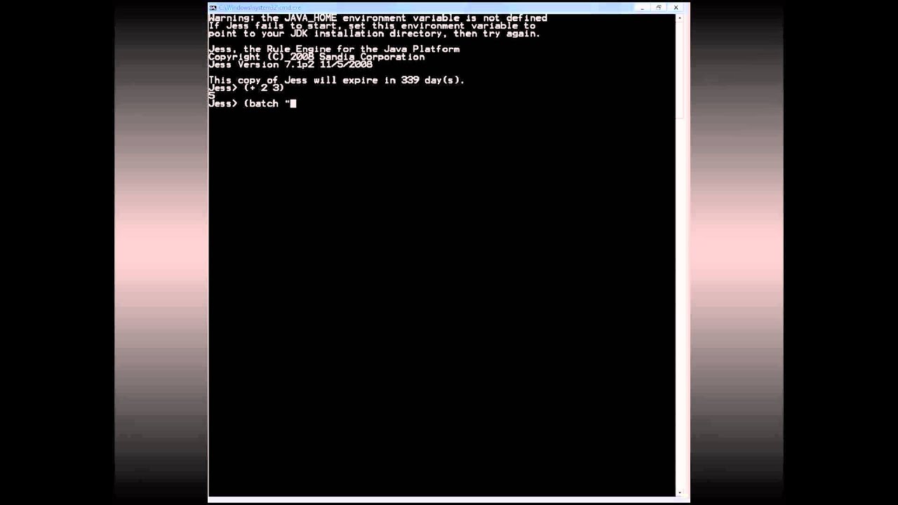 BI FTE Week7 Jess Rule Engine Source