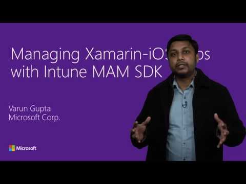 Building secure mobile apps with the InTune SDK and Xamarin