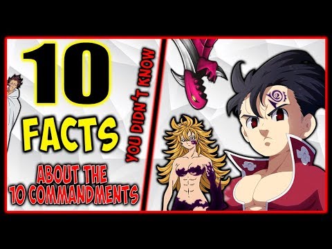 The 10 Commandments RANKED from Weakest to Strongest | The Seven Deadly ...