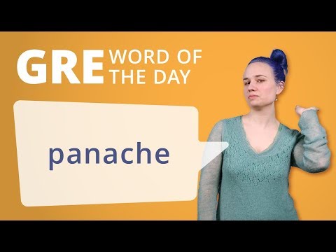 GRE Vocab Word of the Day: Panache | Manhattan Prep