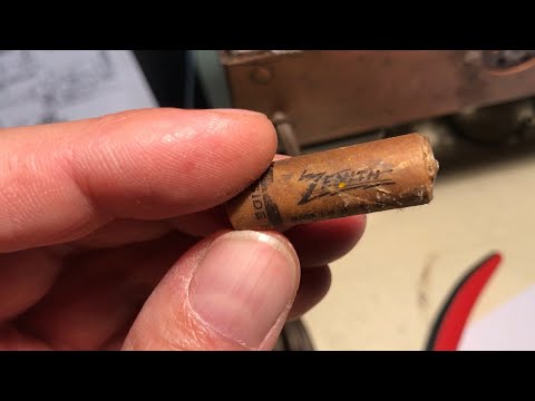 Zenith 5S119 Antique Radio | P3 How To Replace Wax/Paper Caps