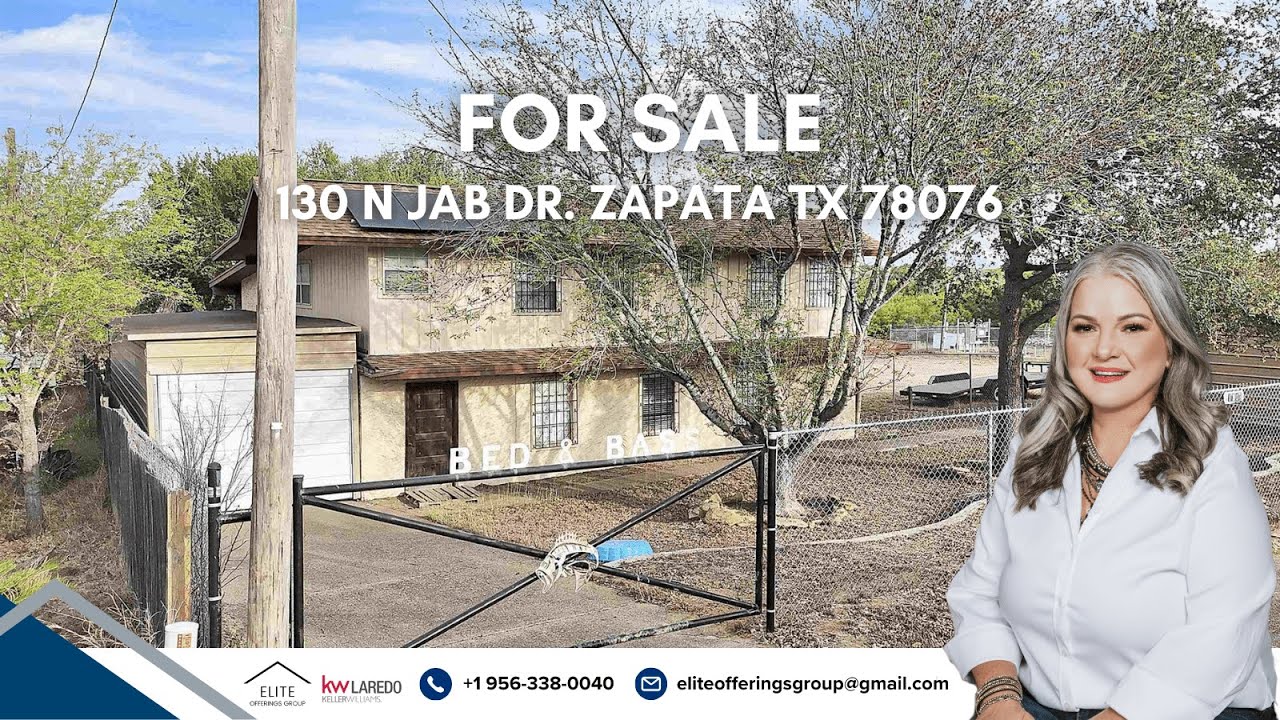 Discover Deep South Texas- Zapata| 130 N Jab | FOR SALE