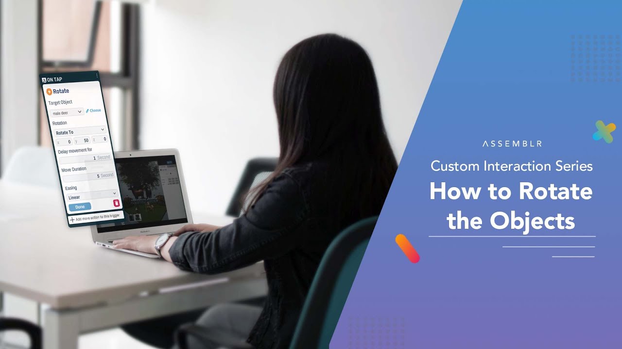 Custom Interaction #4: How to Rotate the Objects - Assemblr Studio Tutorial