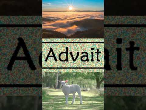 ☀️ ADVAIT - HINDU boy names | ADVAIT Name WhatsApp Status | #Shorts