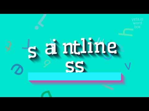 SAINTLINESS - HOW TO PRONOUNCE IT?