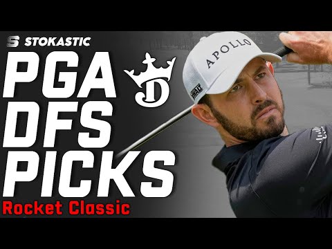 PGA Rocket Classic 2025 DFS Picks & Strategy | Best DraftKings Golf Lineups