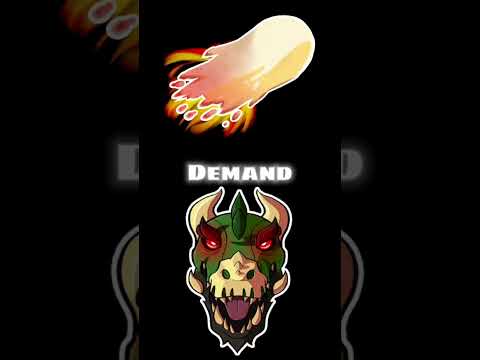 T. rex vs dough fruit (Blox fruits) #bloxfruits #doughfruit #trexfruit
