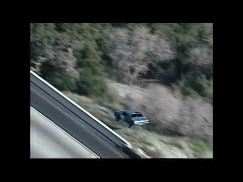 Police Chase In Sylmar, California, December 17, 1996