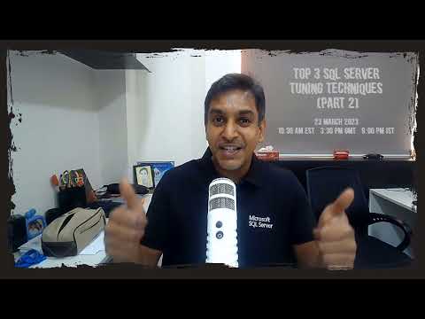 SQL Server Performance Tuning Techniques - Part 2