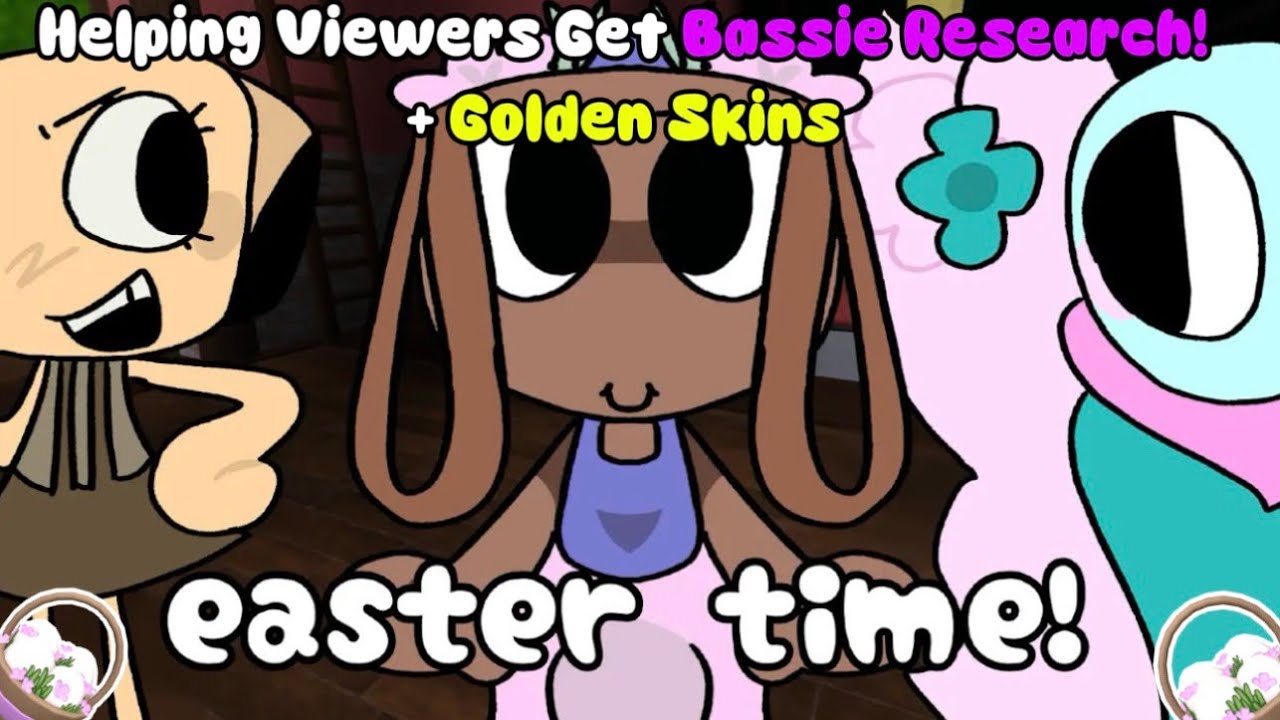 Helping Viewers Get Bassie Research/Quests/Baskets And FUN Runs LIVE! | Dandy's World