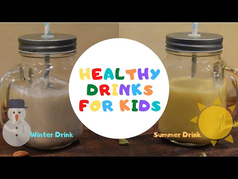Weight gaining drinks for kids | Healthy banana milkshake recipe | Mango lassi recipe